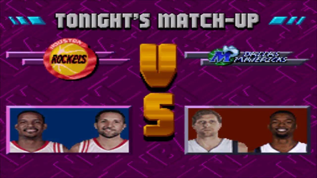 NBA Jam Tournament Edition (2017 version) - Houston Rockets Playthrough ...