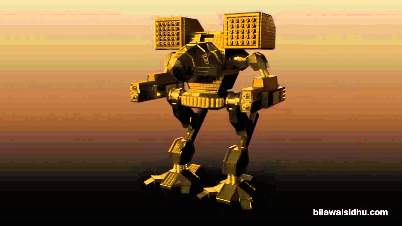 Mech Warrior Mad Cat 3D Model (Maya) - YouTube