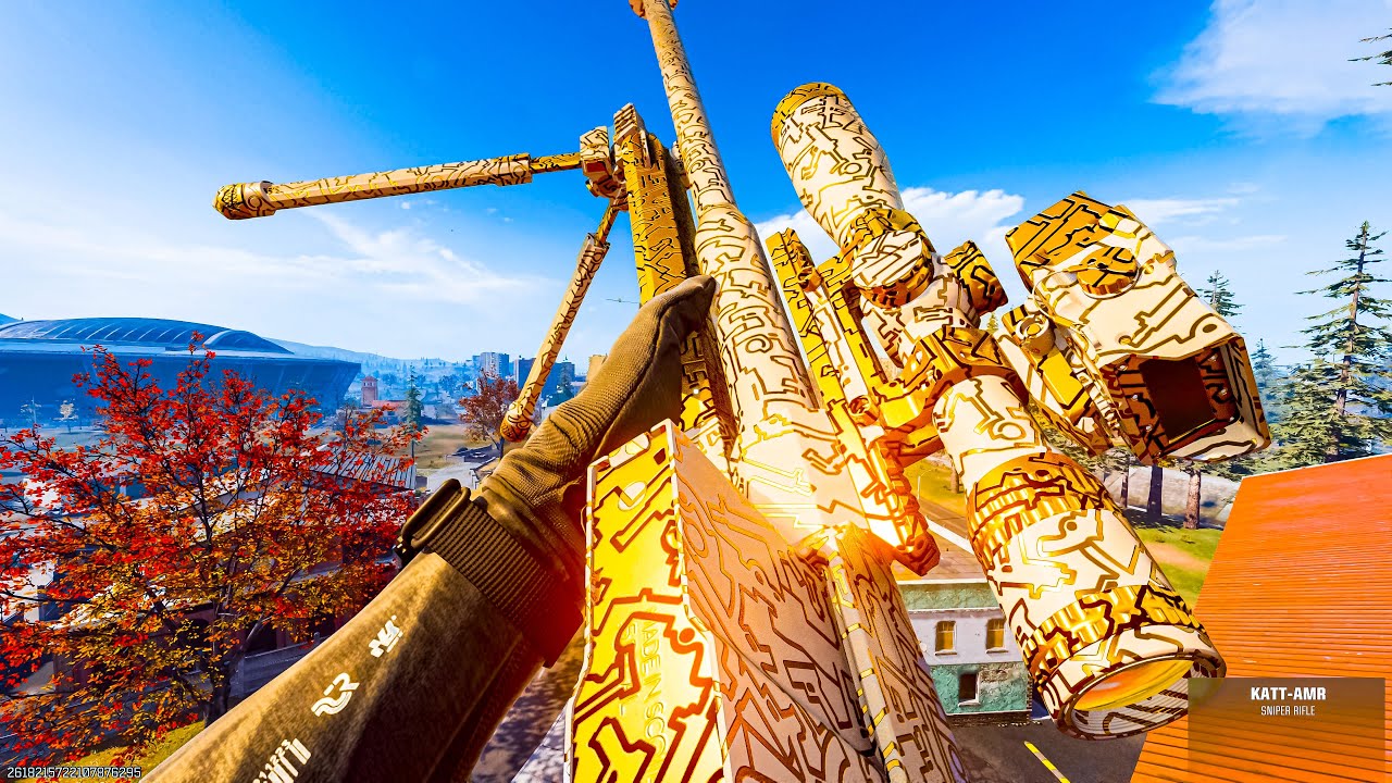 Call of Duty Warzone Solo Sniper KATT-AMR Gameplay No Commentary - YouTube