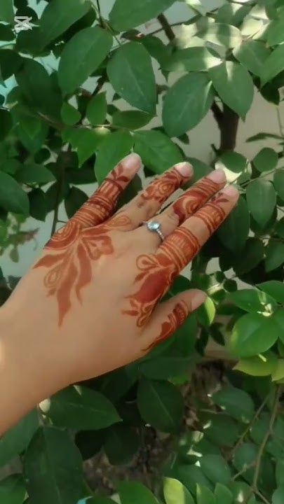 Arabian Mehedi Design #love #mehedidesign#mehedi@jhimuakthervlog - YouTube