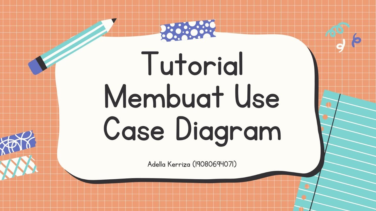 TUTORIAL MEMBUAT USE CASE DIAGRAM "SISTEM PENJUALAN BUKU ONLINE" - YouTube