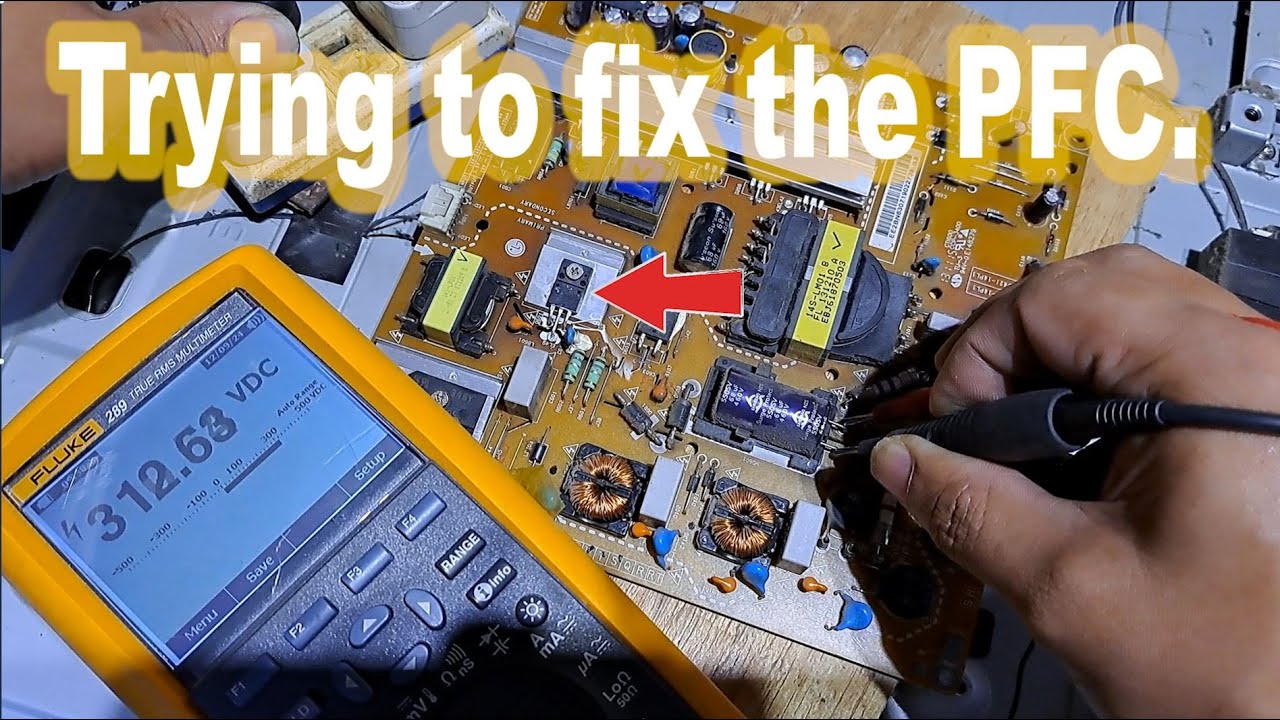 Trying to fix the PFC. - YouTube