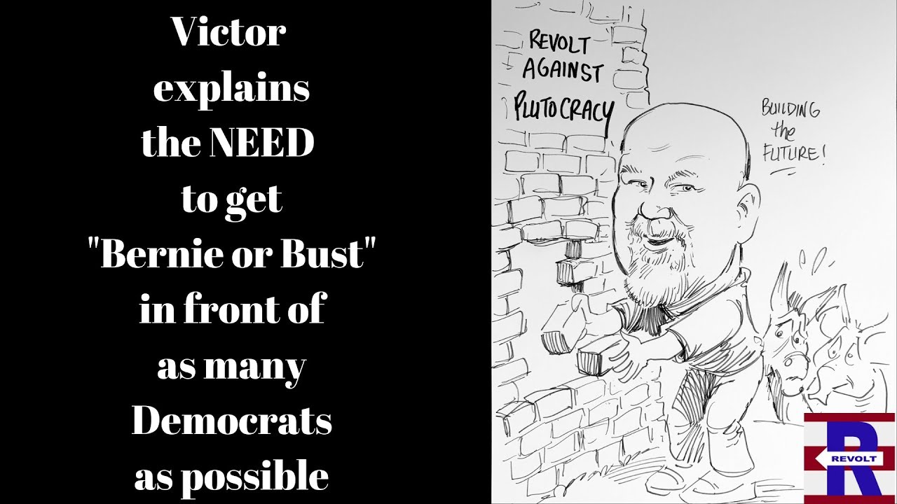 Getting Bernie or Bust in front of Democrat's eyes - YouTube