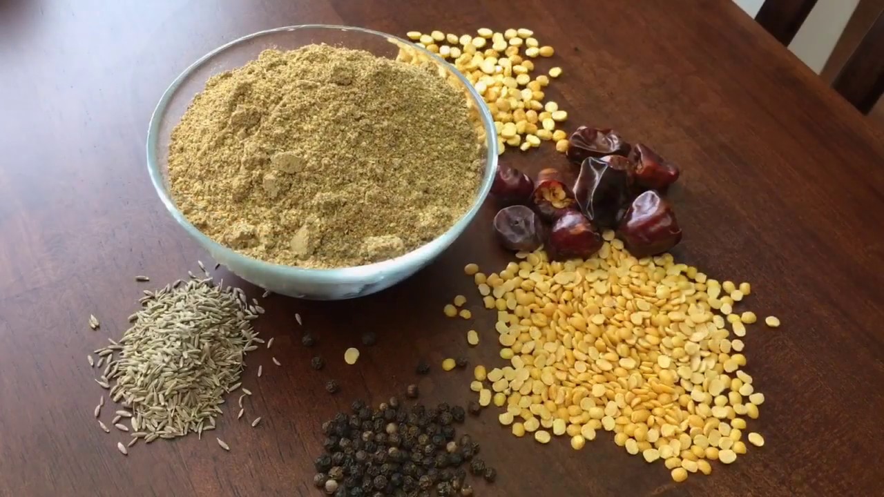 Rasa Podi /Rasam Powder Recipe - YouTube