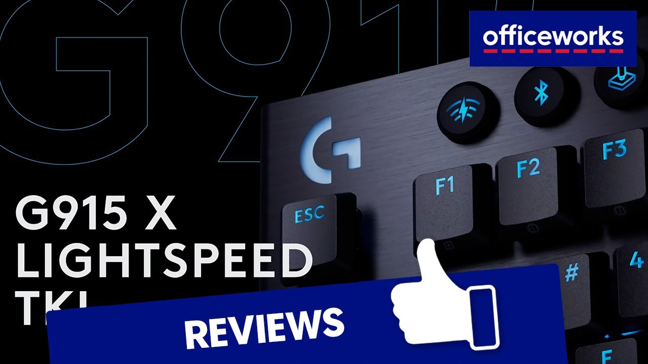 Logitech G915 X TKL Wireless Keyboard - YouTube
