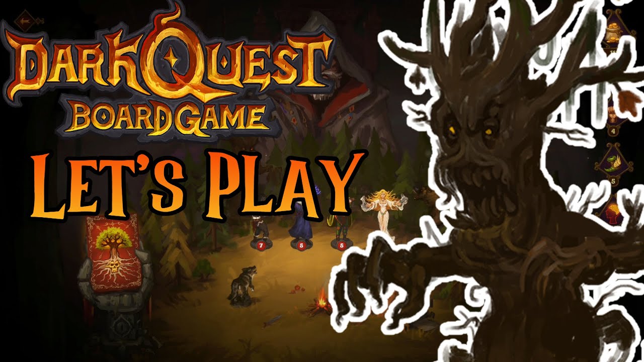 Dark Quest: Board Game Let's Play (Gameplay) - The Story of One ...