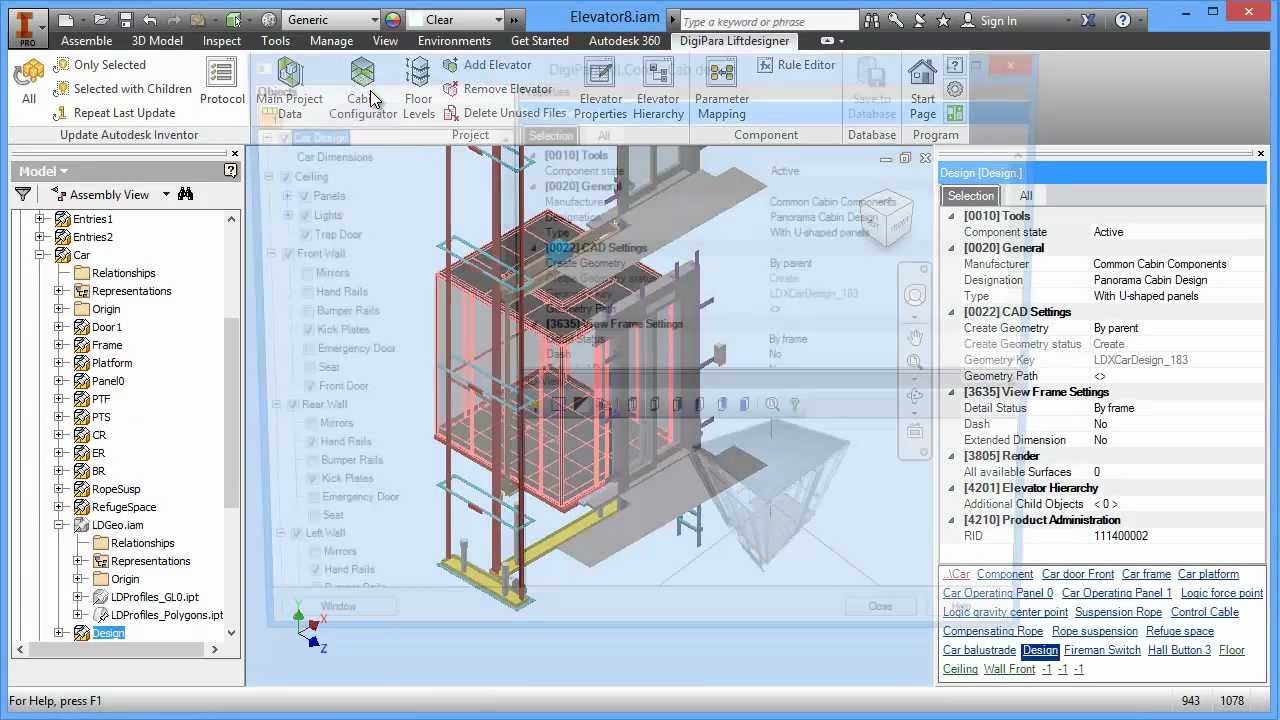 Video 4: Using the Cabin Configurator (DigiPara Liftdesigner for ...
