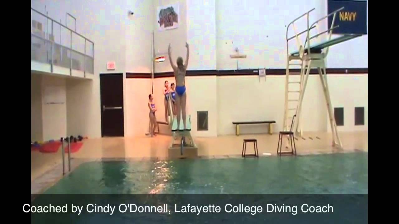 Dive 5223D Back Somersault 1 1/2 Twists - One Meter Springb - YouTube