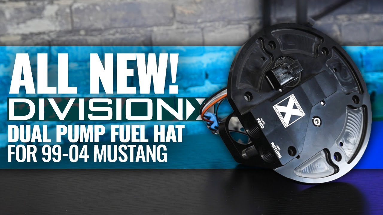 NEW AND IMPROVED! - Division X Dual Pump Fuel Hat for '99-'04 Ford ...
