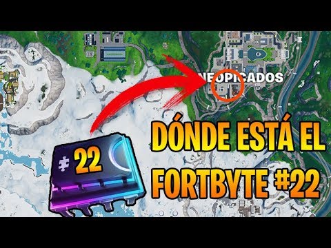 LOCALIZACIÓN FORTBYTE #22 FORTNITE DESAFÍOS TEMPORADA 9 - Jaivan28 ...