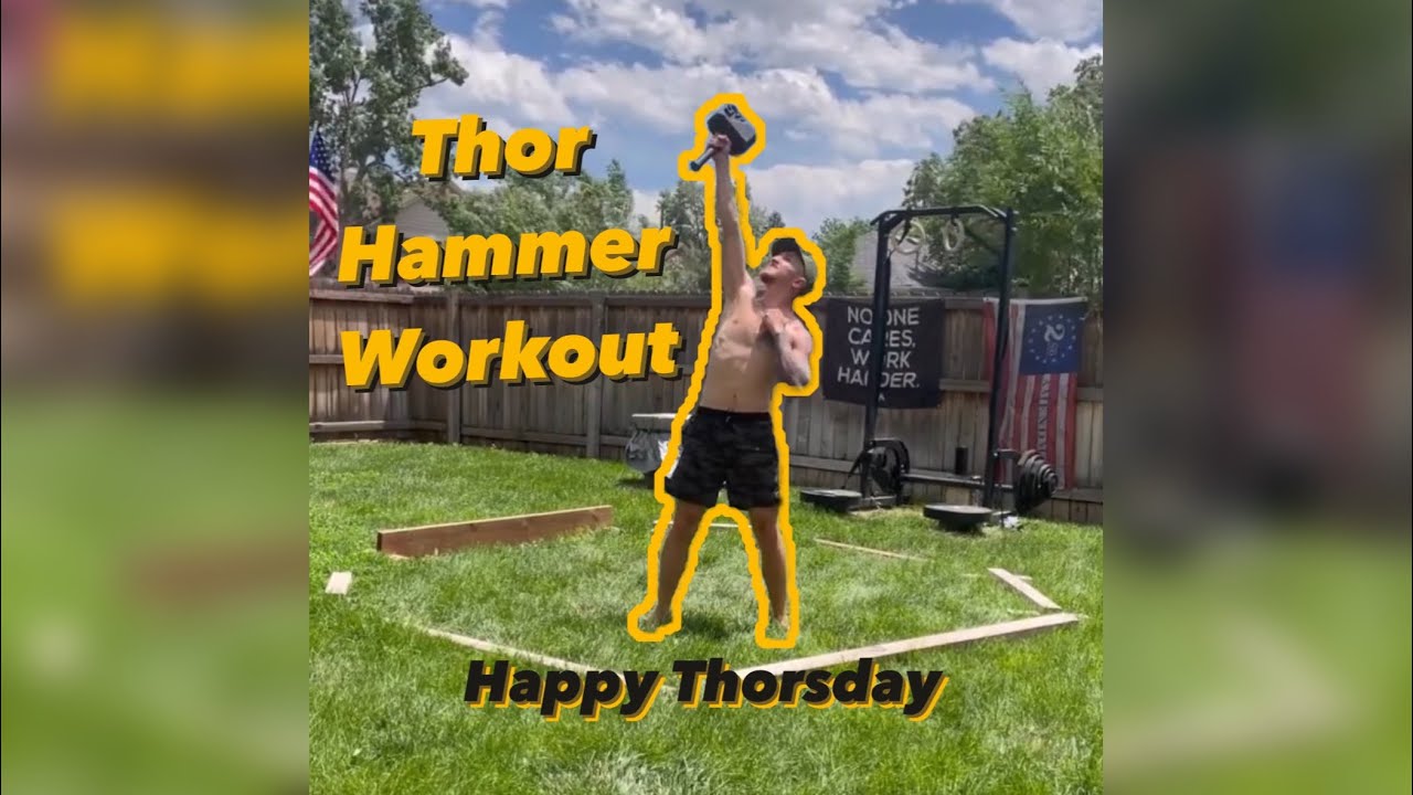 Thor Hammer Workout (Read Description) - YouTube