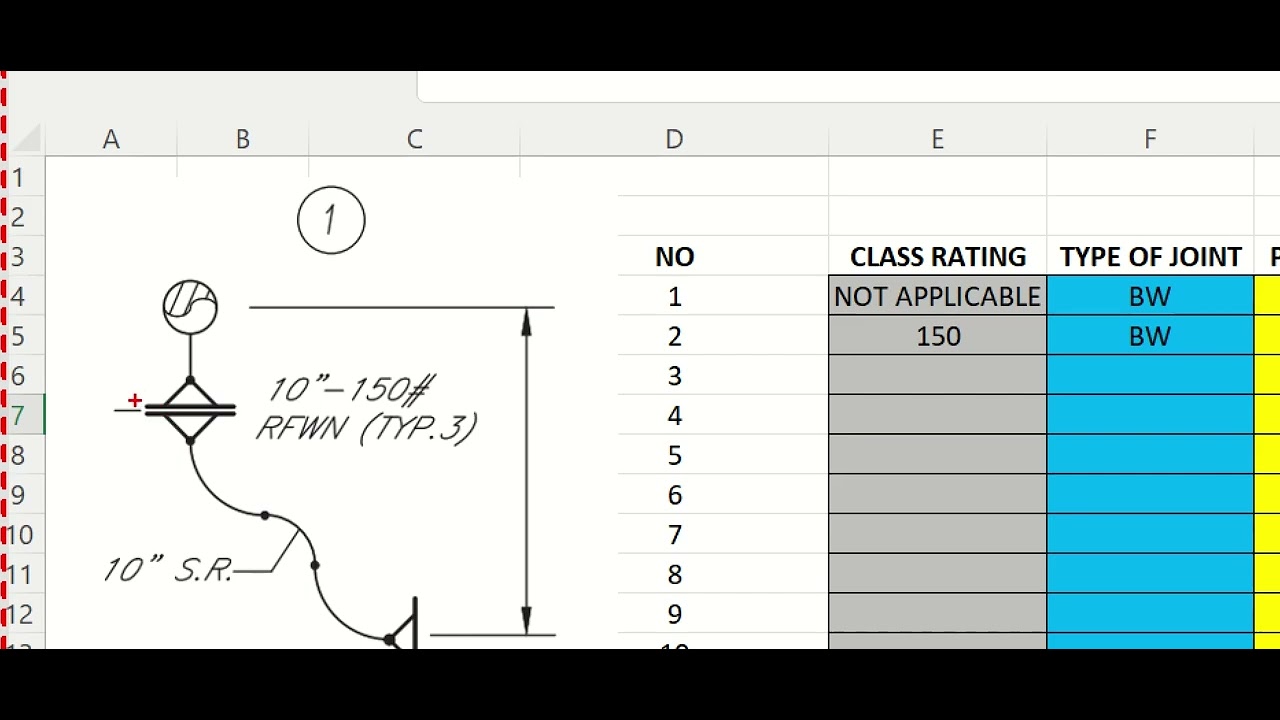 TUTORIAL SOLVE FITTING MARK UP MISSING DIMENSION - FLANGE - YouTube