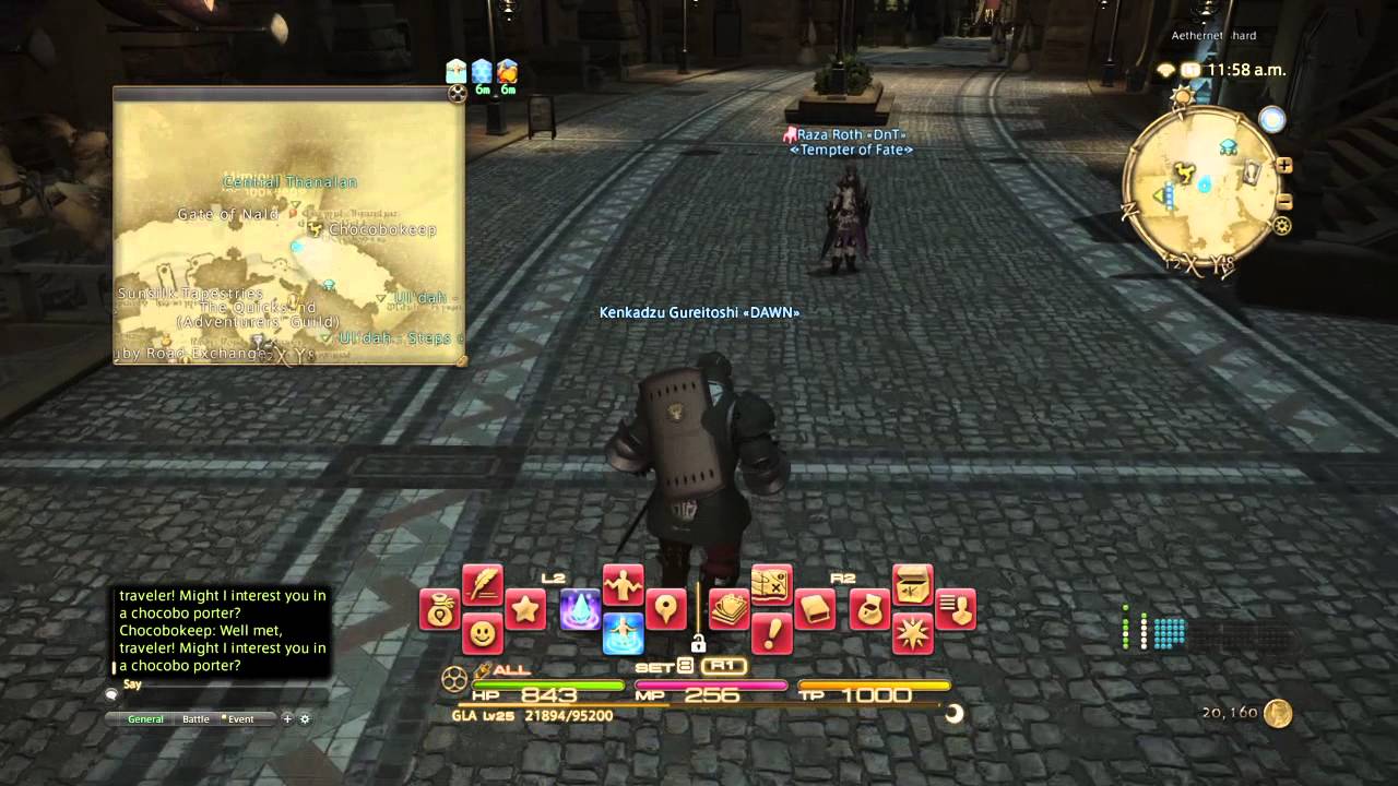 FINAL FANTASY XIV Chocobo Keeper in Ul'Dah - YouTube