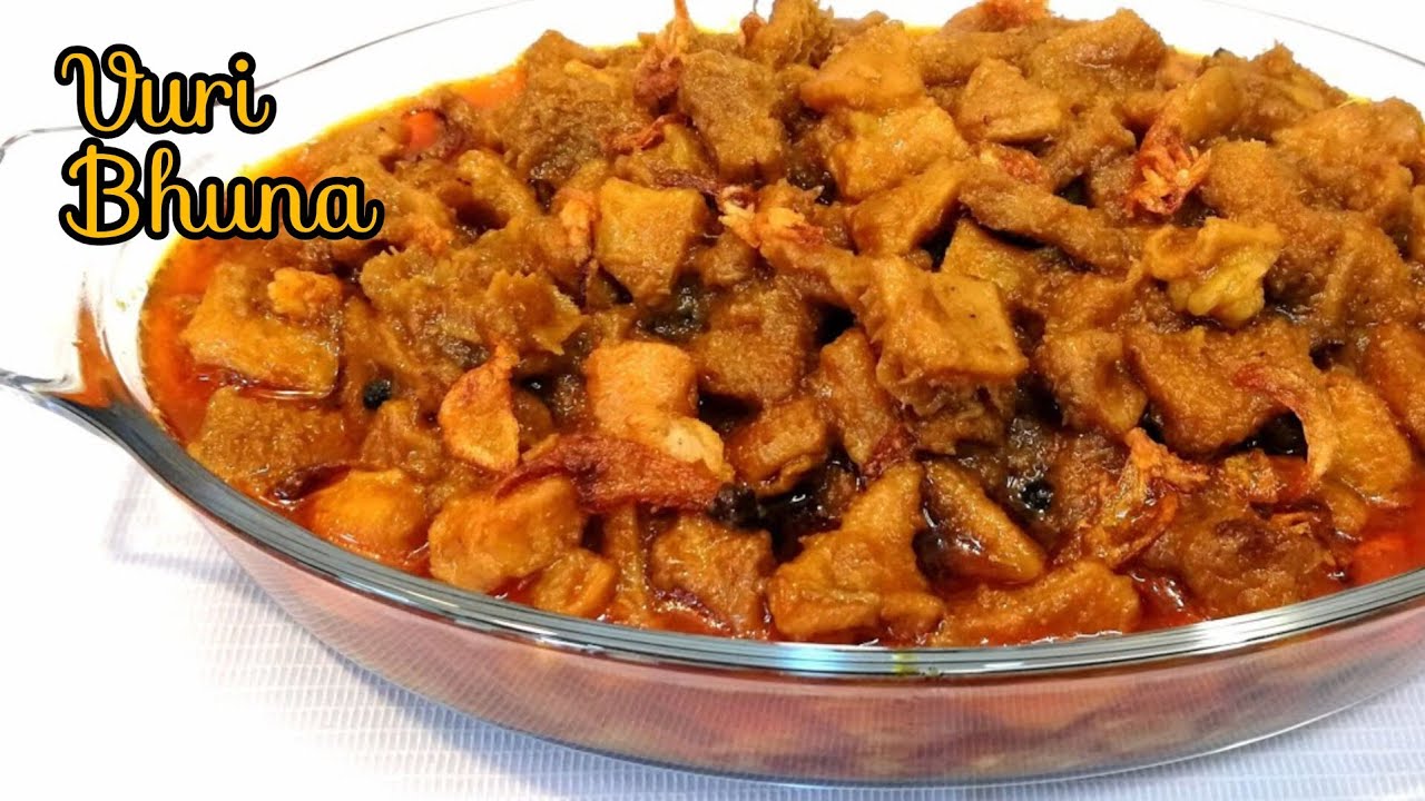 সহজ পদ্ধতিতে ভুড়ি রান্না।। How To Cook Vuri Bhuna || Easy Vuri Vuna ...