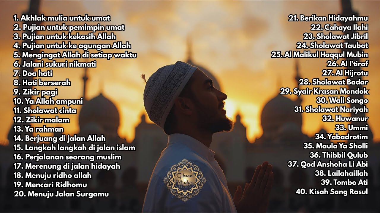 KUMPULAN LAGU RELIGI TERPOPULER 2025 - LAGU ISLAMI TERBARU - SHOLAWAT ...