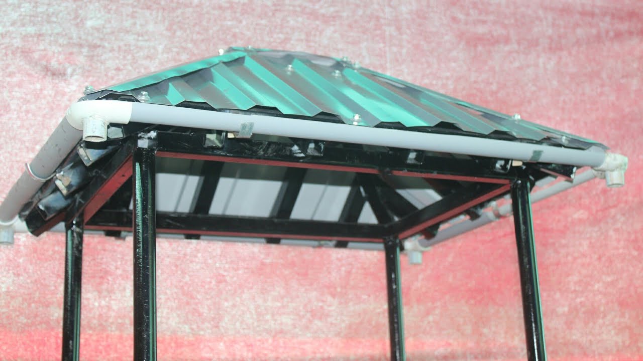 Mini Truss Work || How to build a mini roof - YouTube