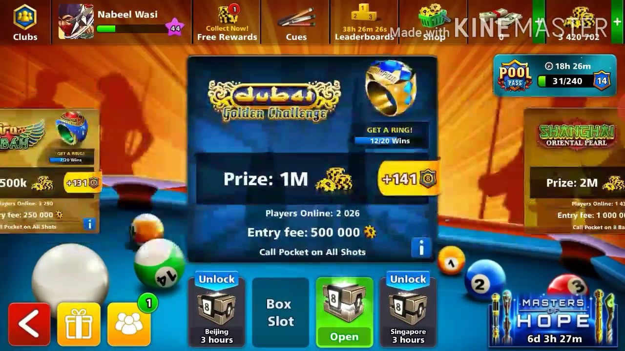 Win 1 Million Coins | 8 Ball Pool | Frantic Gaming | - YouTube
