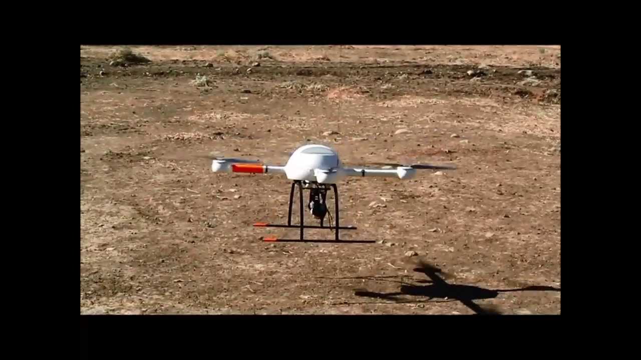 Primer Vuelo UAV Microdrones MD4-1000 por EAGLELIF CHILE - YouTube