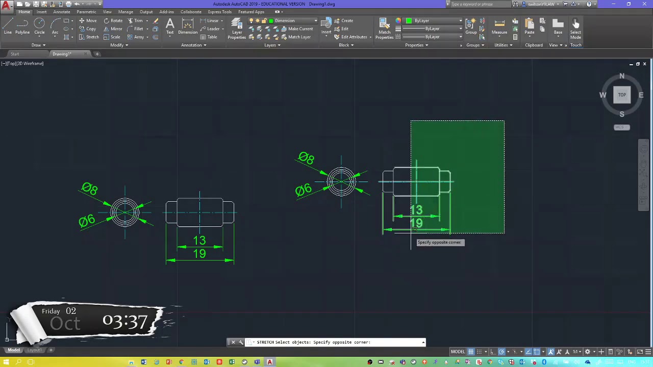 How to do the second drawing in less than a min - YouTube