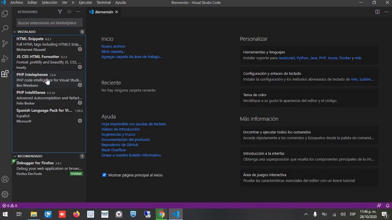 Video tutorial visual studio code - YouTube