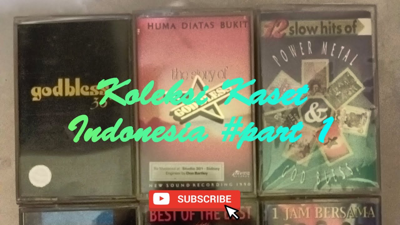 Koleksi Kaset Indonesia #part1 - YouTube