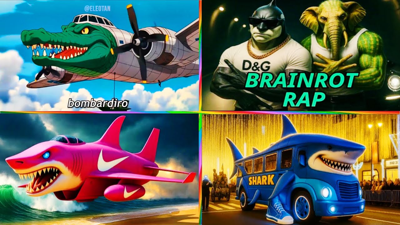 BRAINROT RAP 🆚 BRAINROT ANIME 🆚 BRAINROT EXTINCTION 🆚 BRAINROT PARADE ...