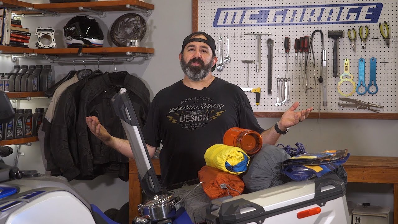 Motorcycle Camping Gear Essentials | MC Garage - YouTube