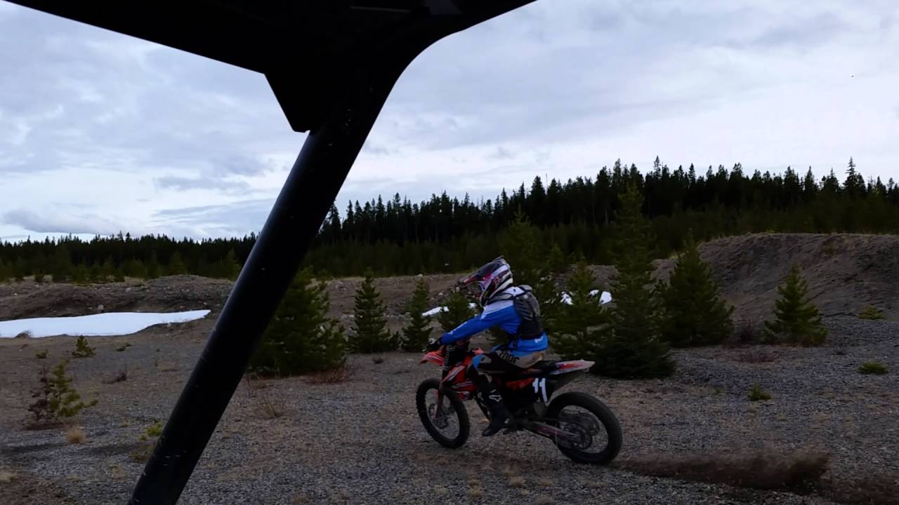 First ride of 2015 Brenda Mines ish - YouTube