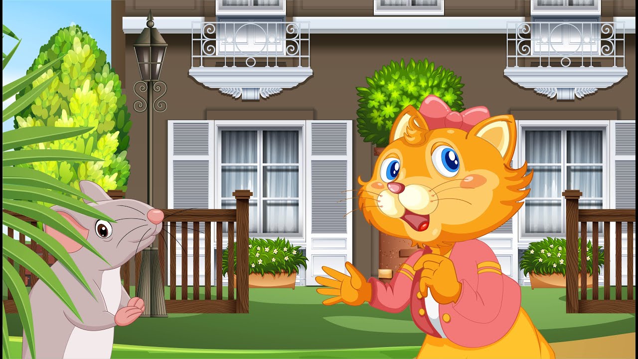 Meow Meow Billi Karti | Hindi & Urdu Rhyme | Nursery Rhymes for Kids ...