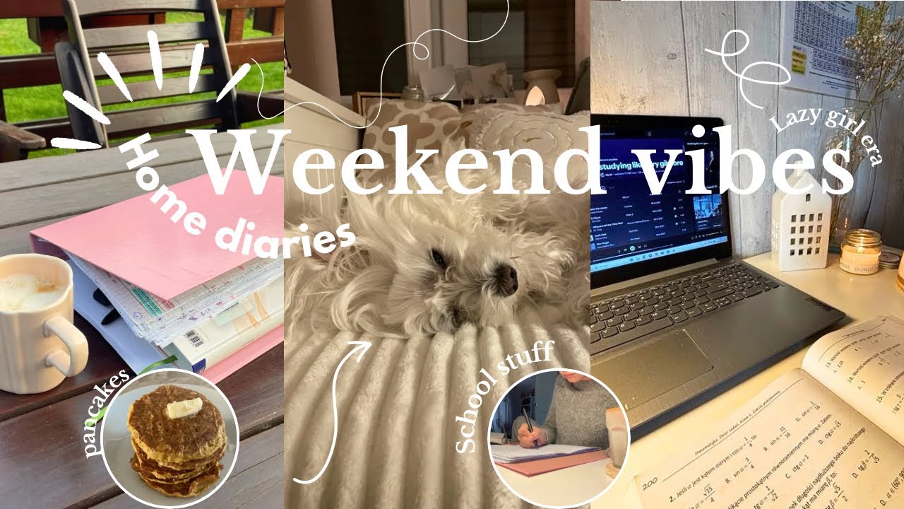 WEEKEND VIBES | vlog | home diaries🏠🍂| jak wygląda mój weekend, co ...