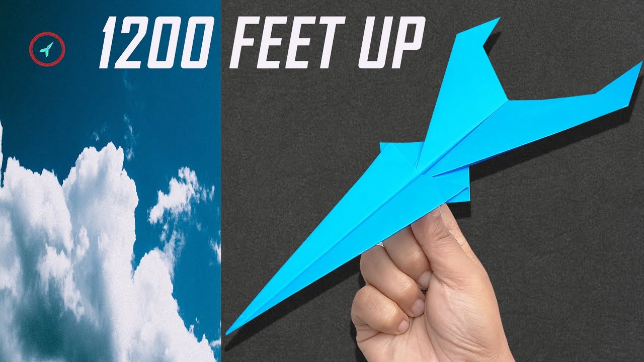 Origami Paper Airplane!How to Make Origami Paper Airplanes That Fly Far ...