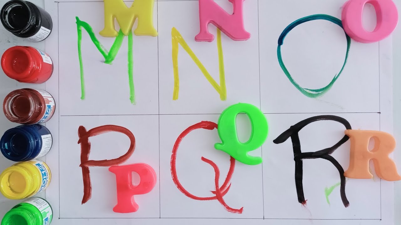 ALPHABET। MNOPQR, M FOR MONKEY, N FOR NEST, INFOBELLS FOR KIDS ...