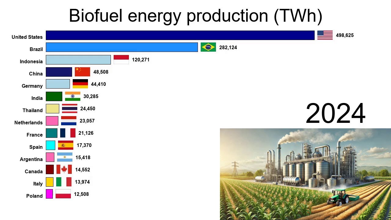 Biofuel production: includes both bioethanol and biodiesel - YouTube