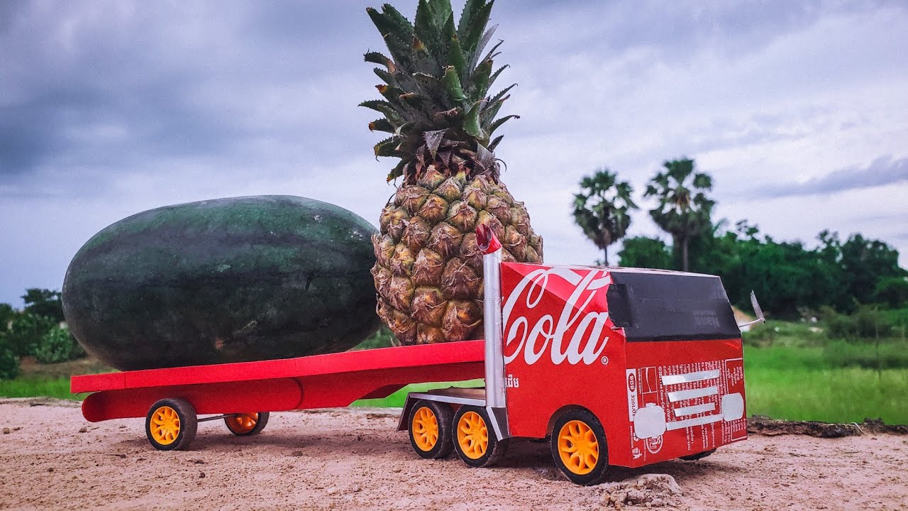 SUPER Heavy Cola-Cola TRUCK TRANSPORT I SDOKSDOM DIY - YouTube