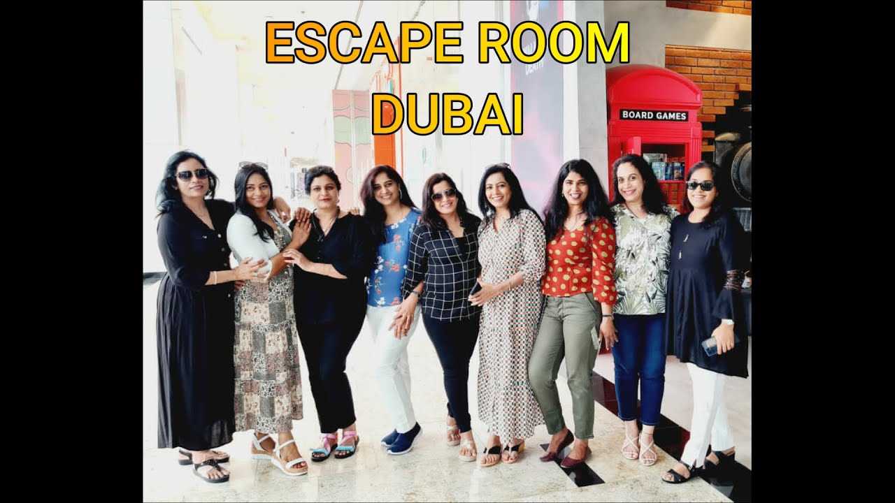 GAME OVER ESCAPE ROOM DUBAI - YouTube