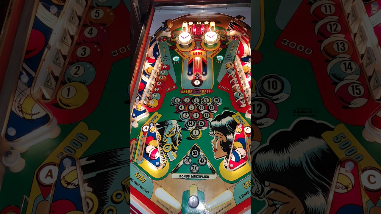 Pinball Pool Gameplay Video with Original CPU - YouTube