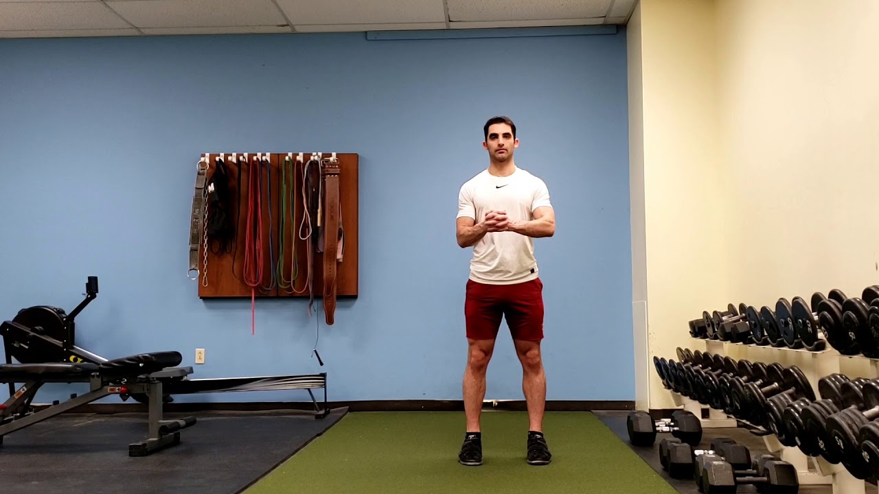 Manual resistance: Shoulder external rotation - YouTube