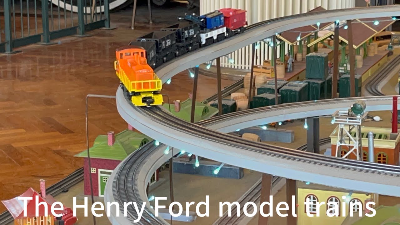 The Henry Ford model trains 2/22/25 - YouTube