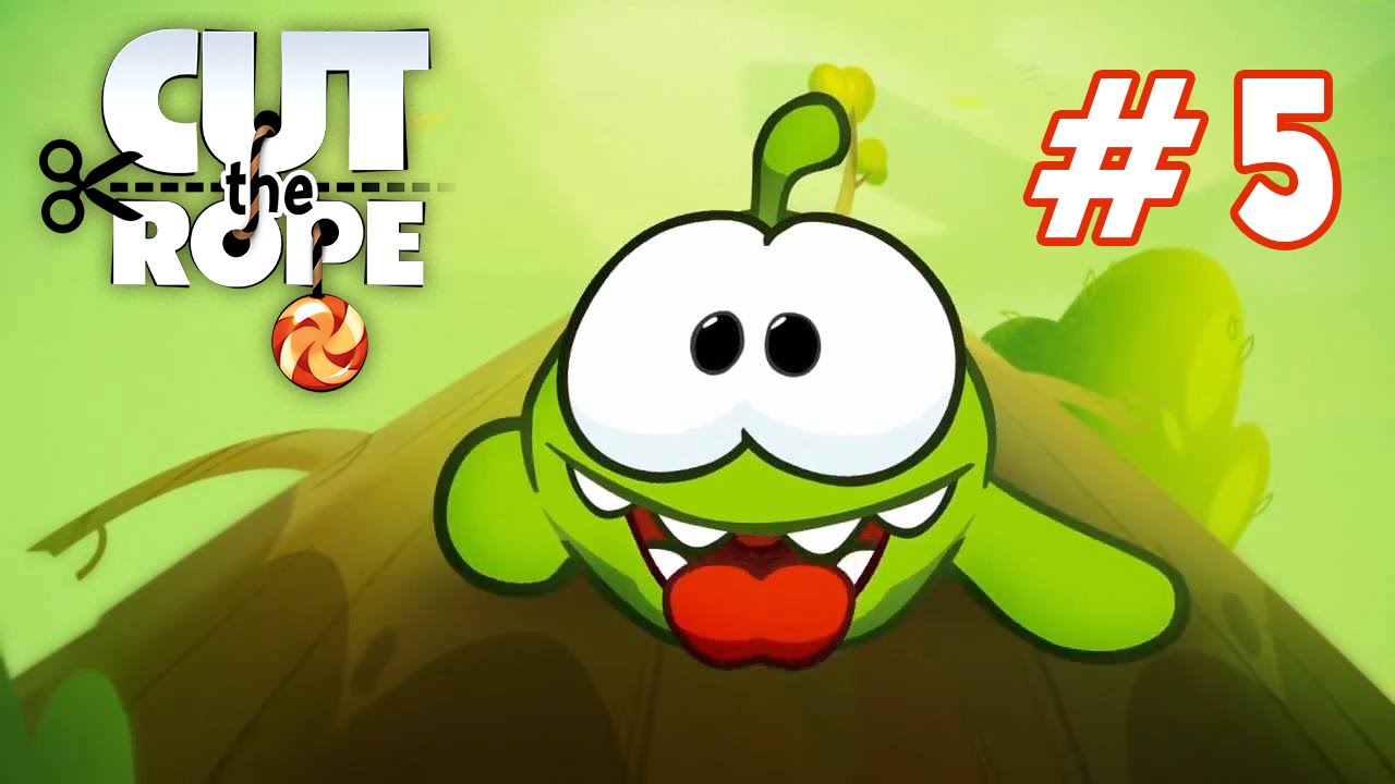 Cut the Rope - Gameplay Level 5 - Cardboard Box - YouTube