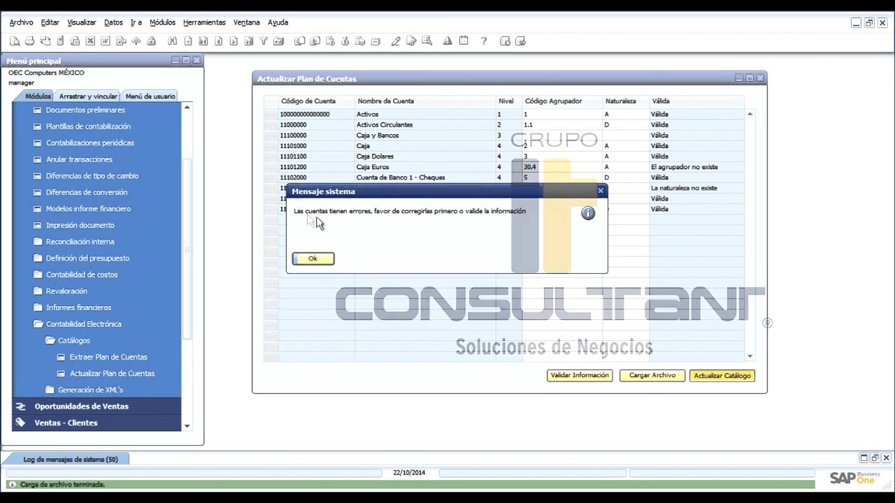 Contabilidad Electrónica para SAP Business One -E-account - YouTube