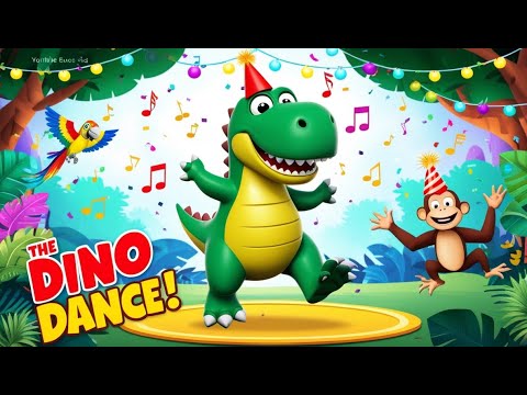 The Dancing Dinosaur Song 🦖 | Help Kids Move, Laugh & Learn with Dino ...