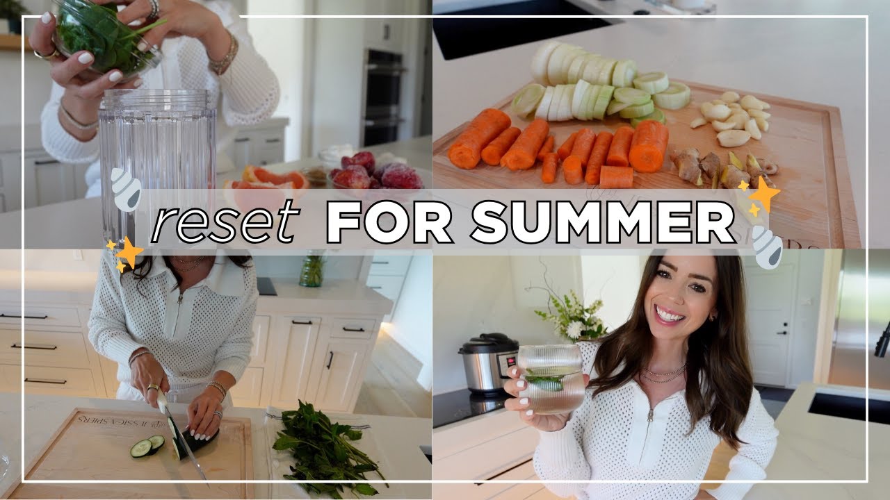 SUMMER RESET | New Goals, Self Care & Getting Back On Track 🐚 ⛱️ - YouTube