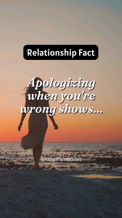 Why Admitting You're Wrong Matters! #shorts #psychology #facts - YouTube