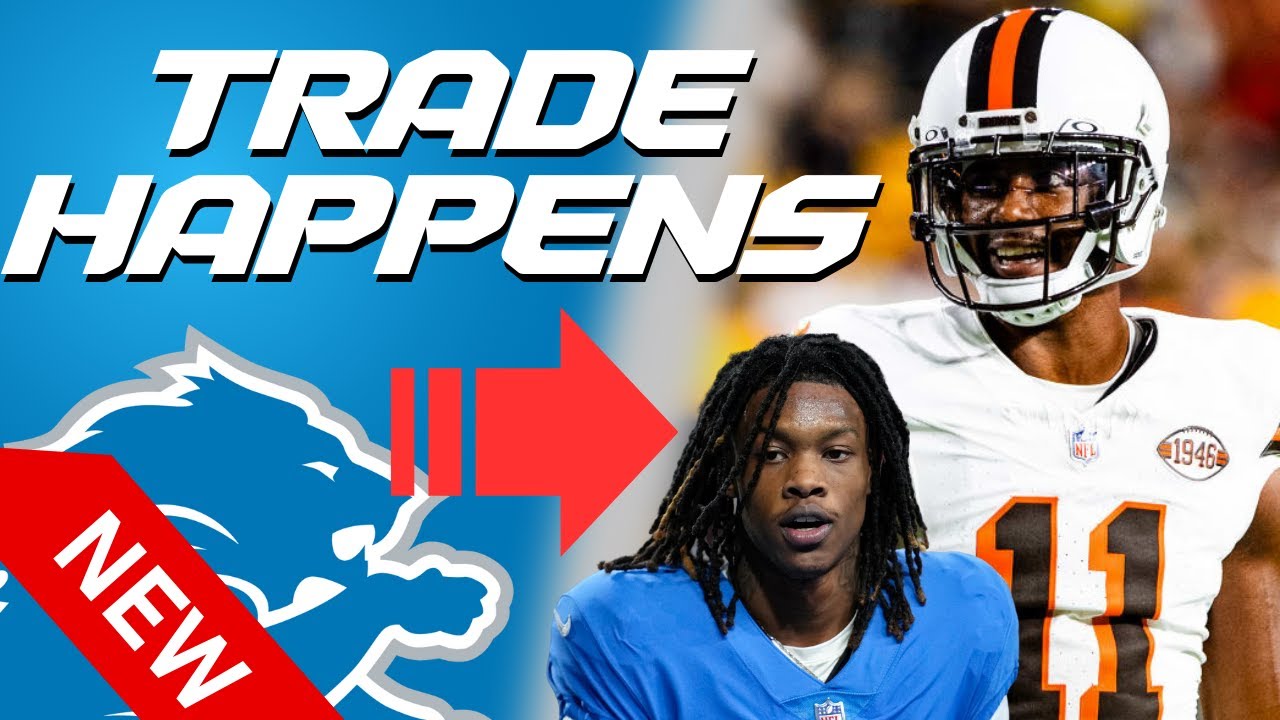 ALERT: What Detroit Lions Trade Means For Jameson Williams - YouTube
