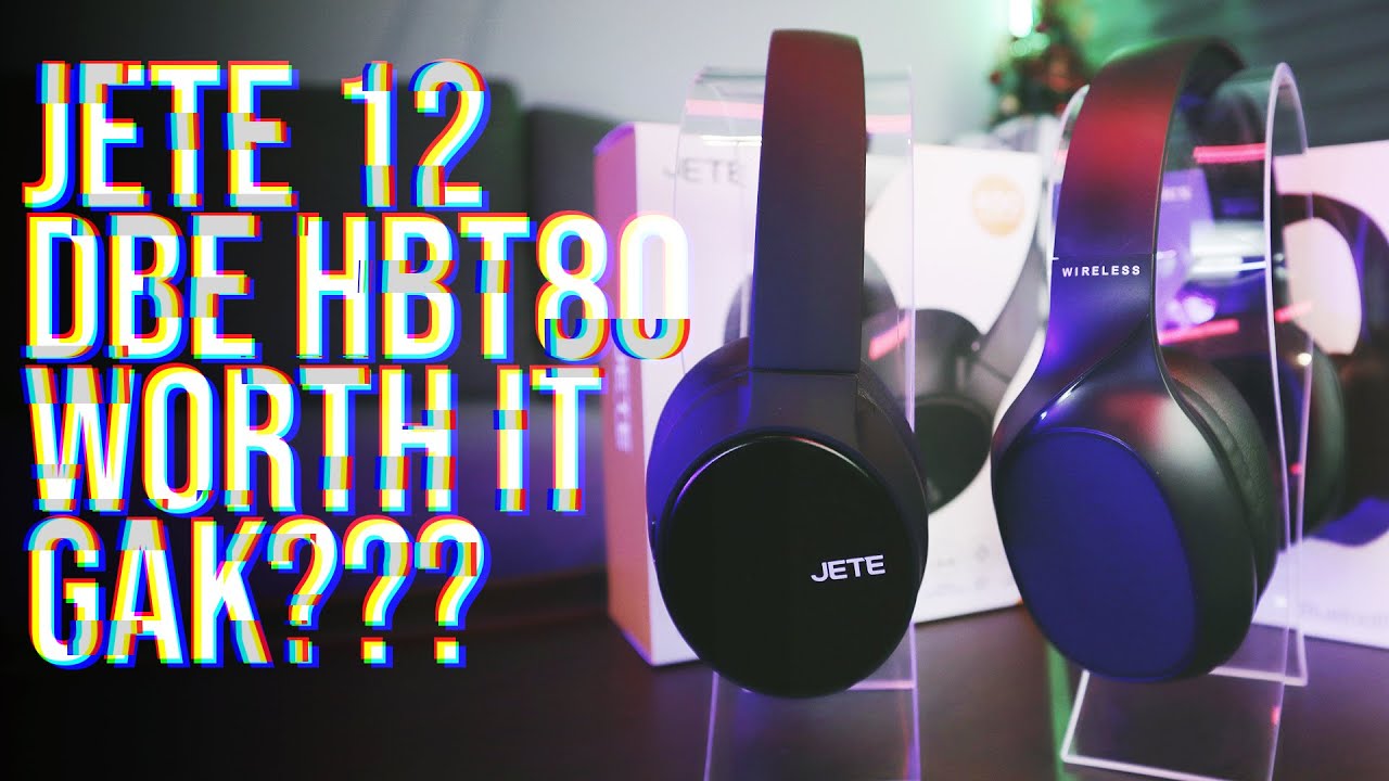 DBE HBT 80 & JETE 12, Entry LeveL Wireless Multimedia Headset! - YouTube