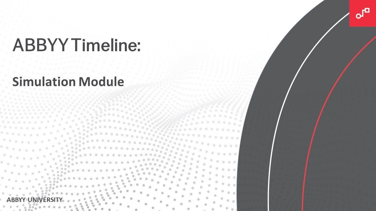 ABBYY Timeline Tutorial: Simulation Module - YouTube