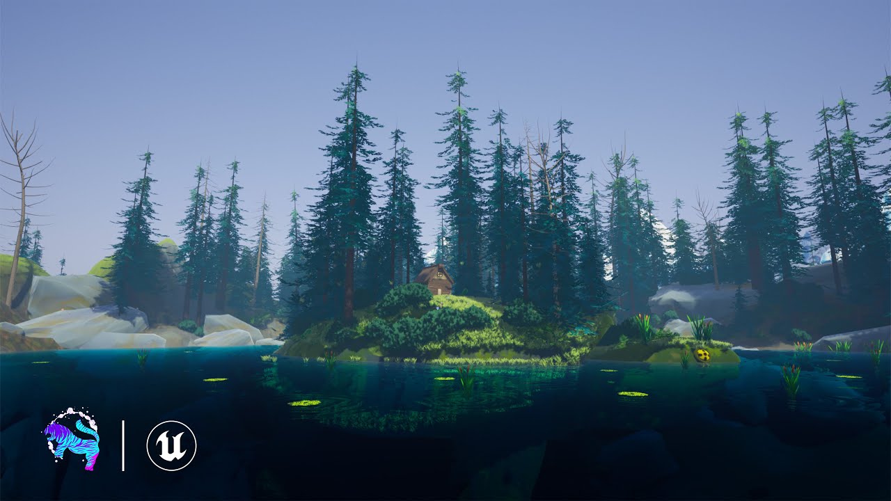 Stylized Forest Environment | Unreal Engine | Game-Ready Assets - YouTube