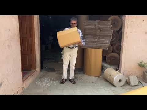 Corrucart.in - Corrugated Box, 47 L x 36 W x 25 H cm (CC01) - YouTube