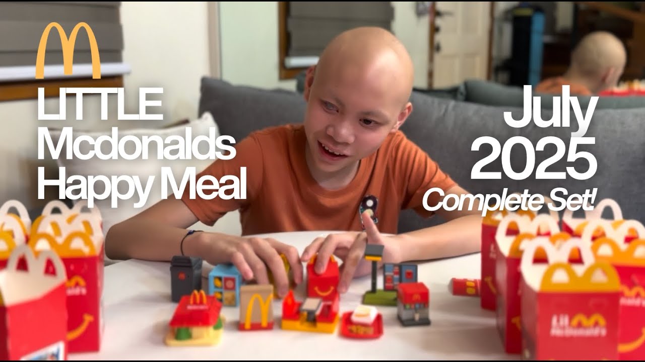 LITTLE MCDONALDS HAPPY MEAL (JULY 2025) UNBOXING & TOY REVIEW OF ...