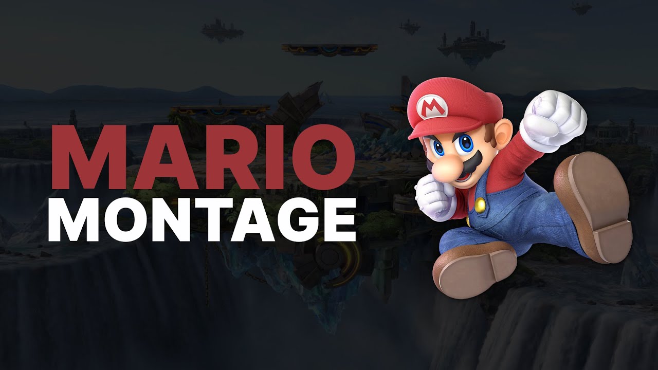 Mario Montage - Smash Bros Ultimate | I'm kinda of good as Mario - YouTube